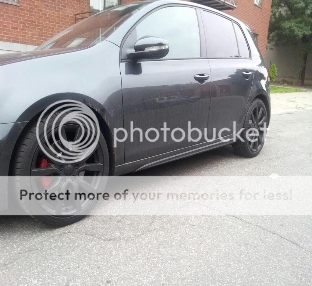 Anyone plasti-dipped Serron wheels? | VW GTI MKVI Forum / VW Golf R ...