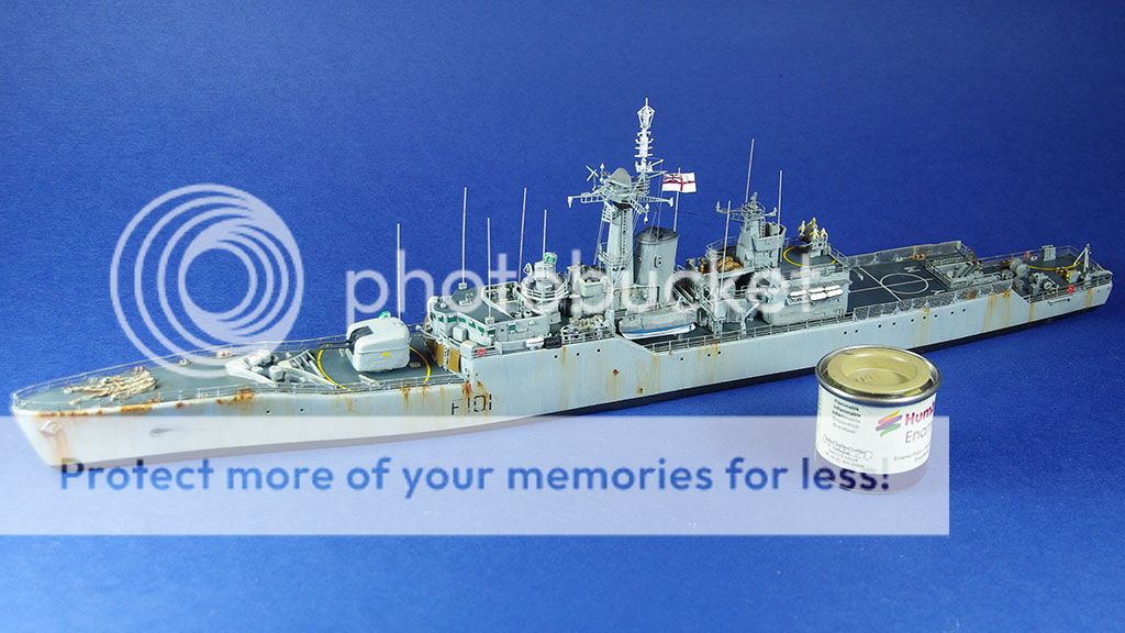 HMS Yarmouth - South Atlantic - June 1982 - Ready for Inspection ...
